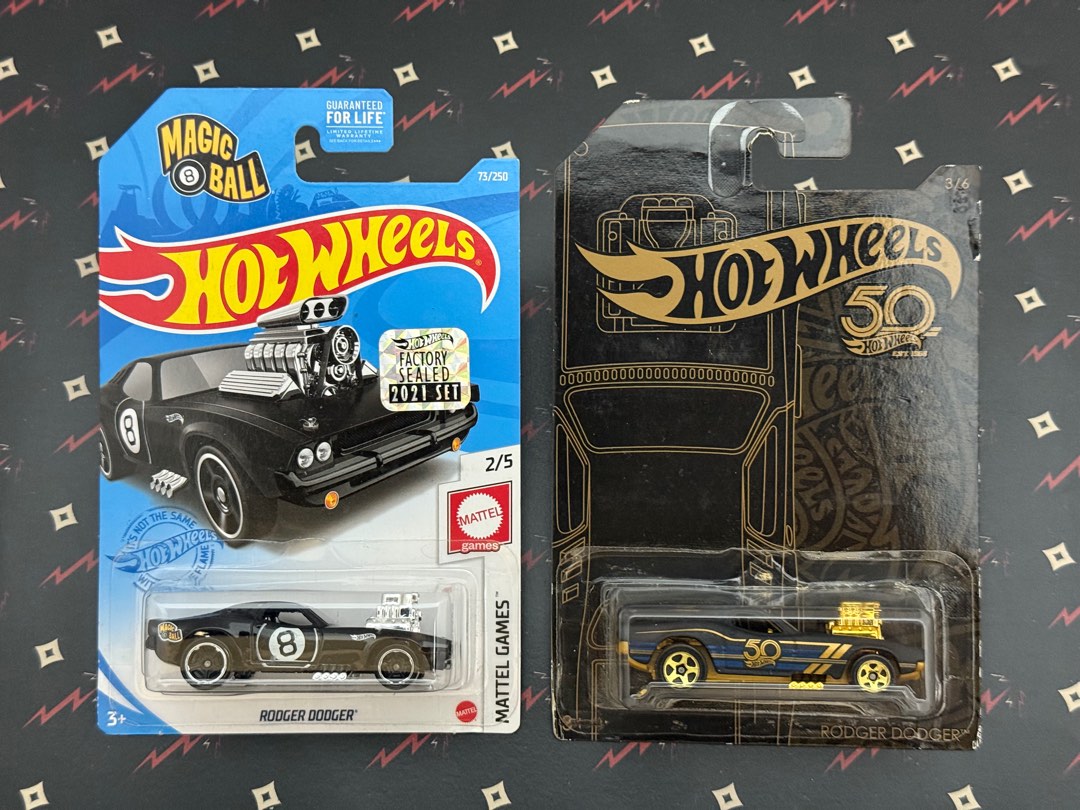 Hot Wheels Rodger Dodger Magic 8 Ball Factory Sealed Hotwheels 50th ...
