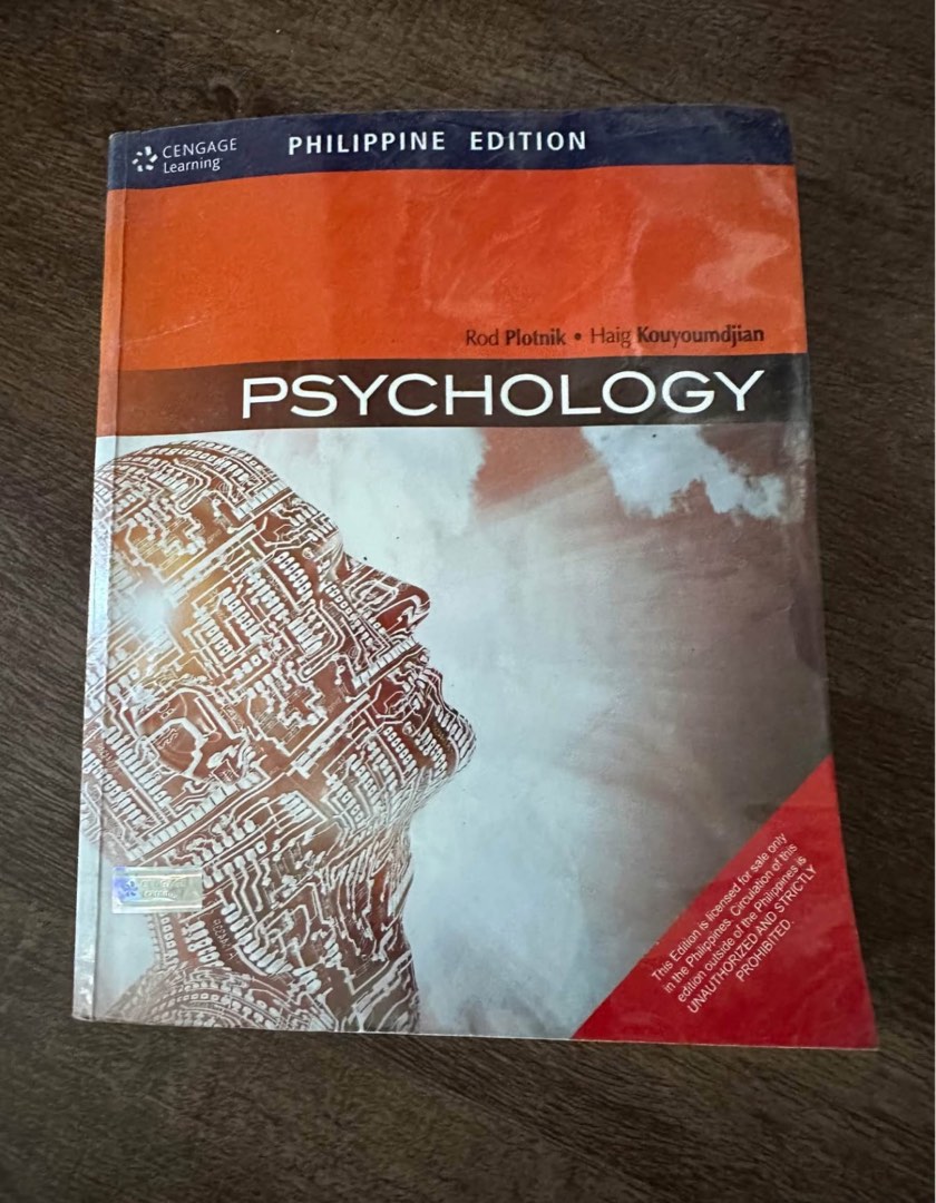 Introduction to Psychology by Plotnik & Kouyoumdjian, Philippine ...
