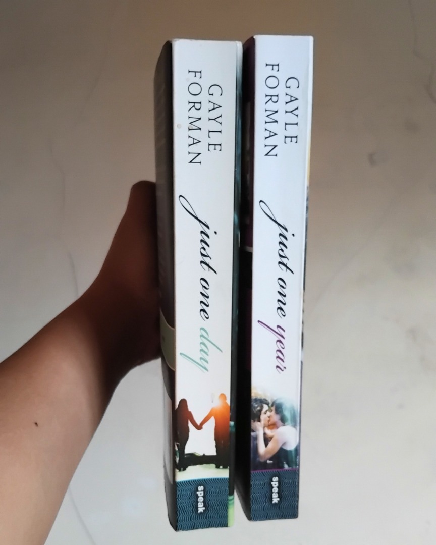 Just One Day and Just One Year by Gayle Forman (2 Books), Hobbies ...