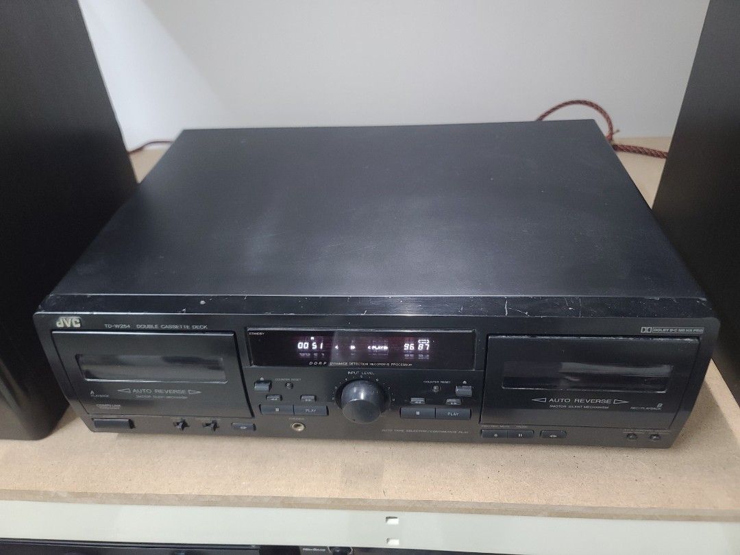 JVC Cassette Deck Kaset Dek, Audio, Soundbars, Speakers & Amplifiers on Carousell