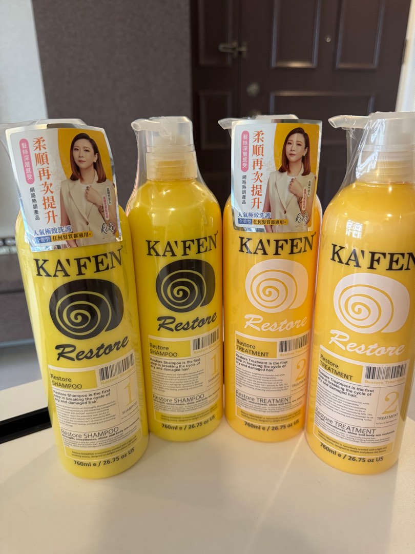 KA FEN Shampo and Conditioner 760ml, Beauty & Personal Care, Hair ...