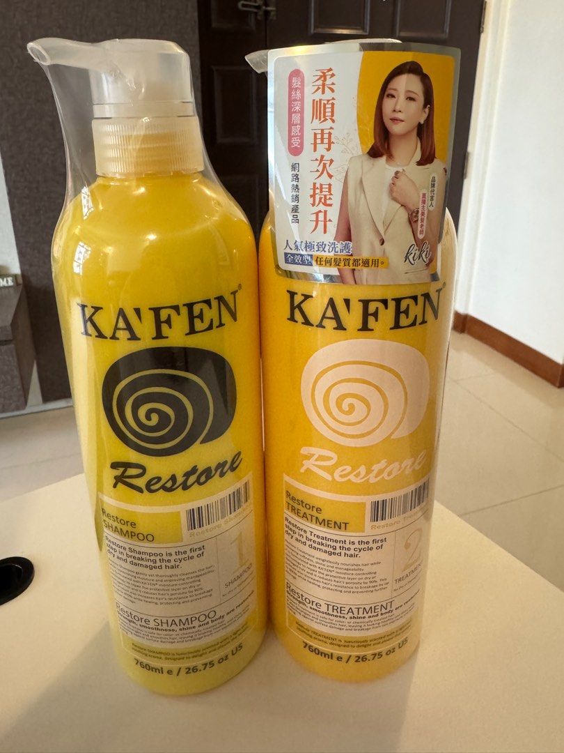 KA FEN Shampo and Conditioner 760ml, Beauty & Personal Care, Hair ...