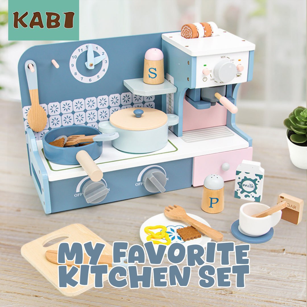 Kabi My Favorite Kitchen Set, Hobbies & Toys, Toys & Games on Carousell