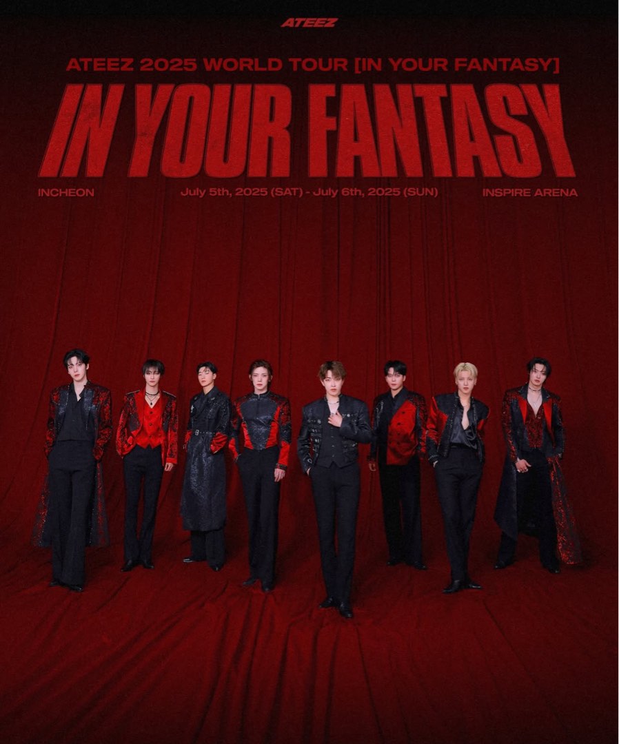 ATEEZ INCHEON Ticket, Tickets & Vouchers, Event Tickets on Carousell