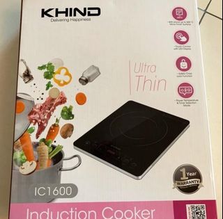 KHIND 1.2L Induction Cooker, TV & Home Appliances, Kitchen Appliances ...