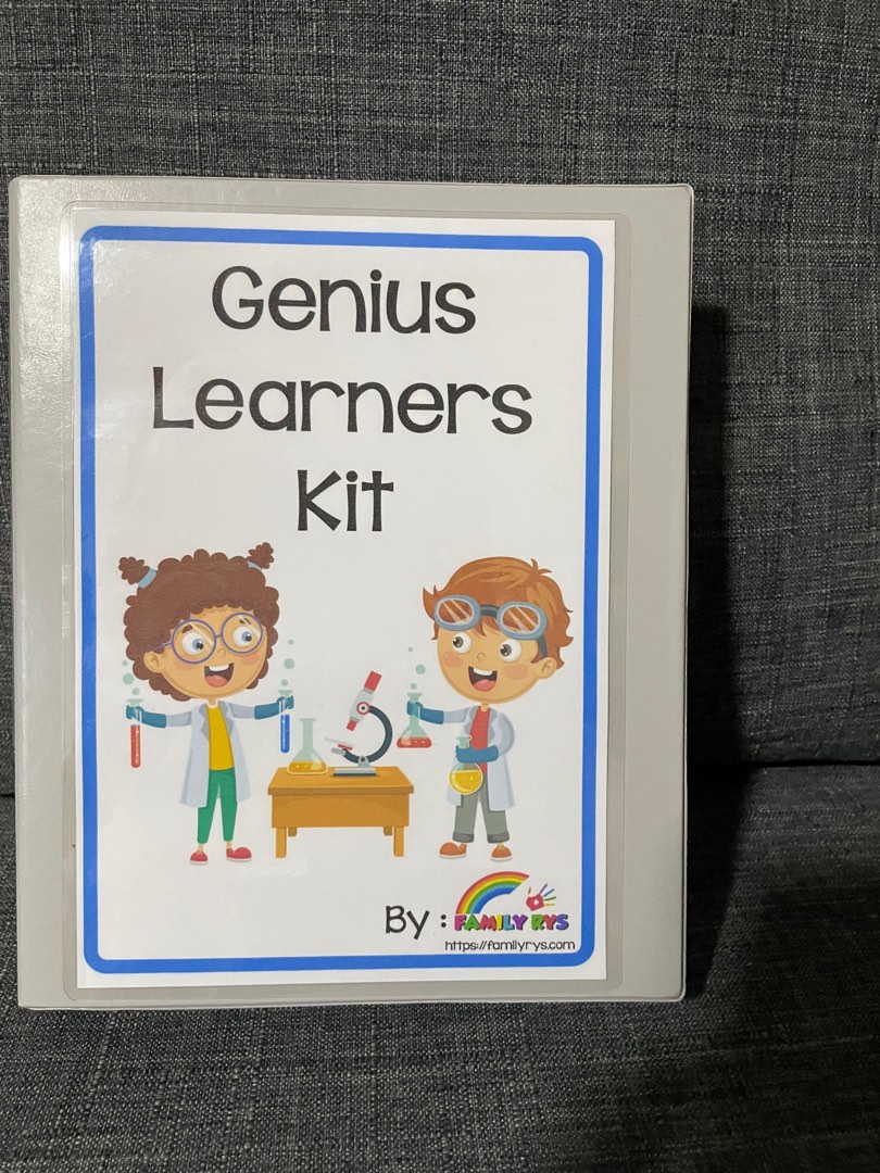 Kids Activity Genius Learners Kit, Hobbies & Toys, Books & Magazines ...