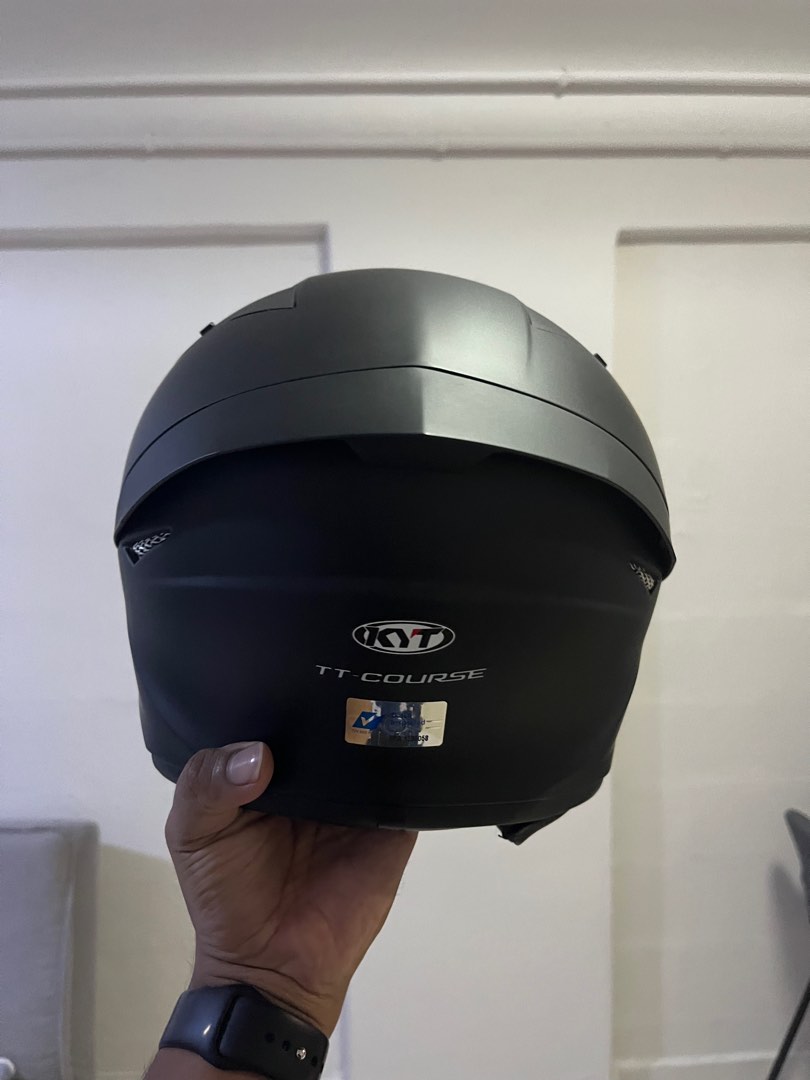 KYT TT COURSE FULL FACE HELMET, Motorcycles, Motorcycle Apparel on ...