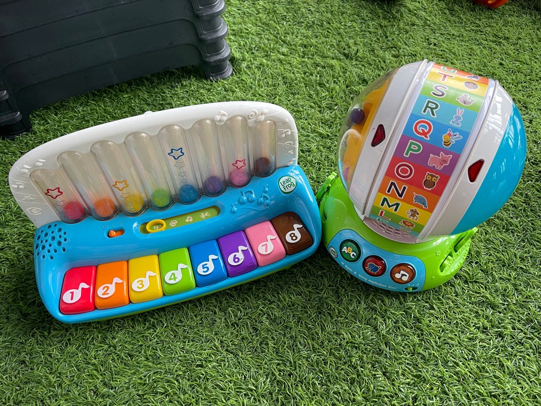 Leap frog piano and spin and sing alphabet, Hobbies & Toys, Toys ...