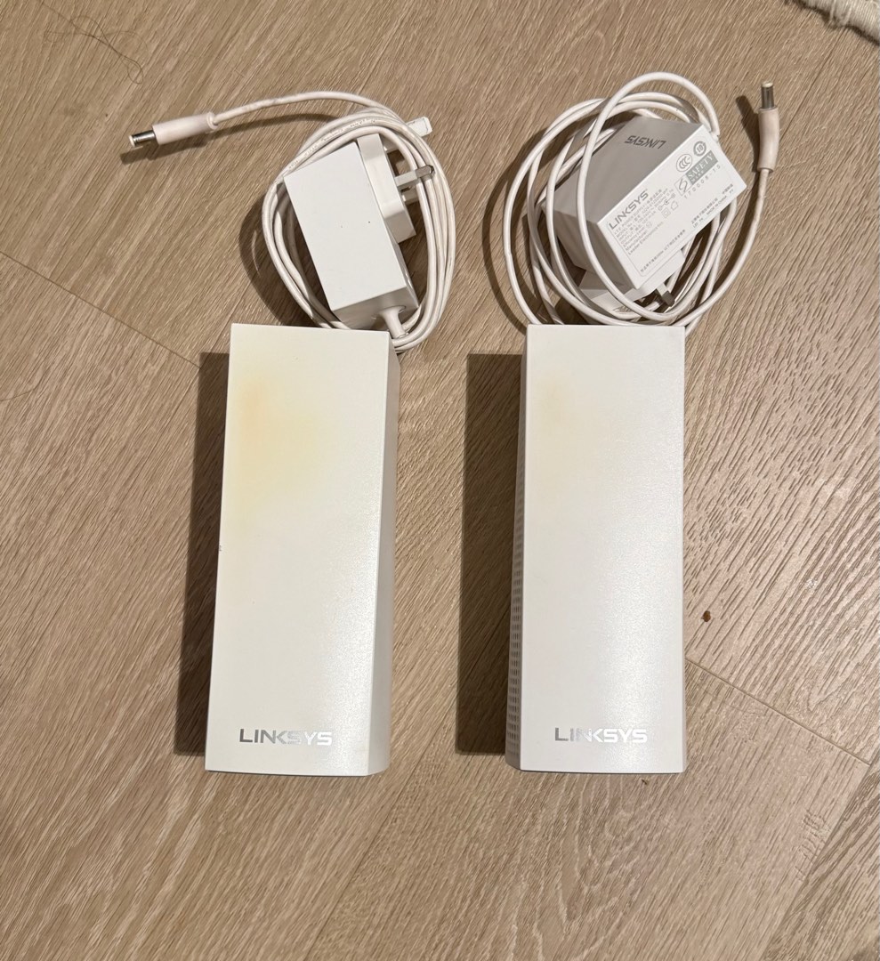 Linksys velop mesh whw03 router, Computers & Tech, Parts & Accessories ...
