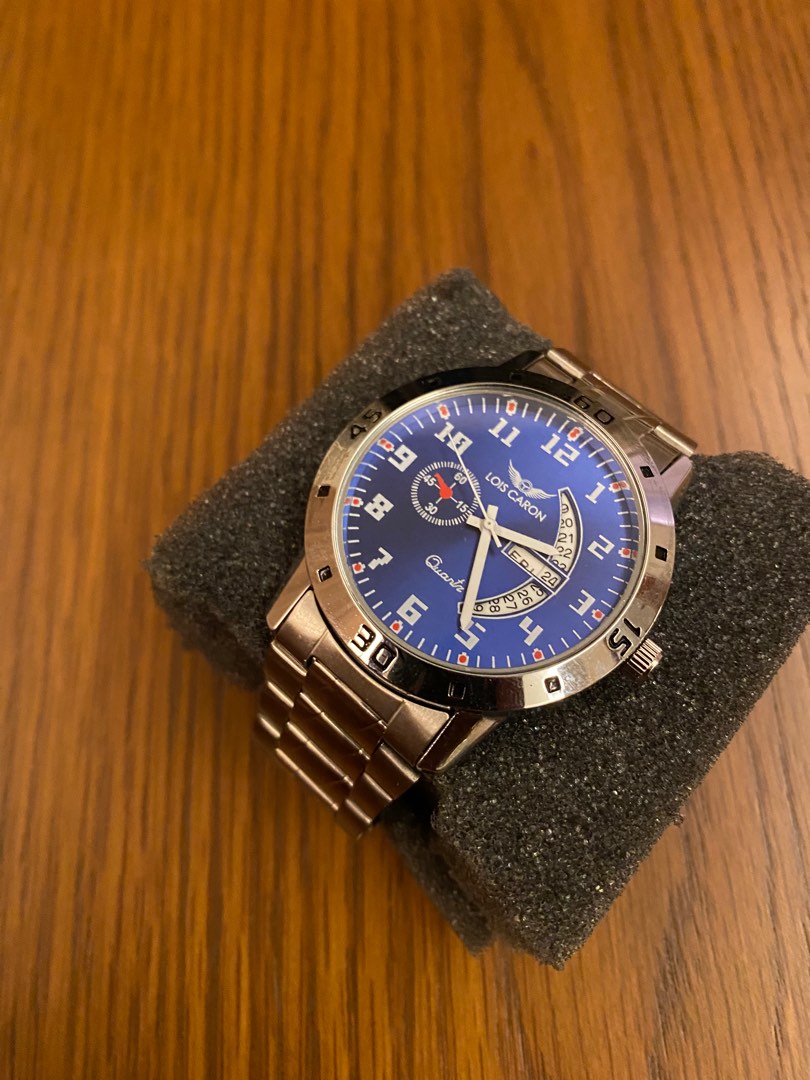 Lois Caron Quartz Watch, Men's Fashion, Watches & Accessories, Watches ...