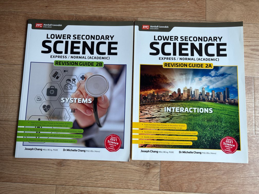 Lower secondary science revision guide 2A and 2B, Hobbies & Toys, Books ...