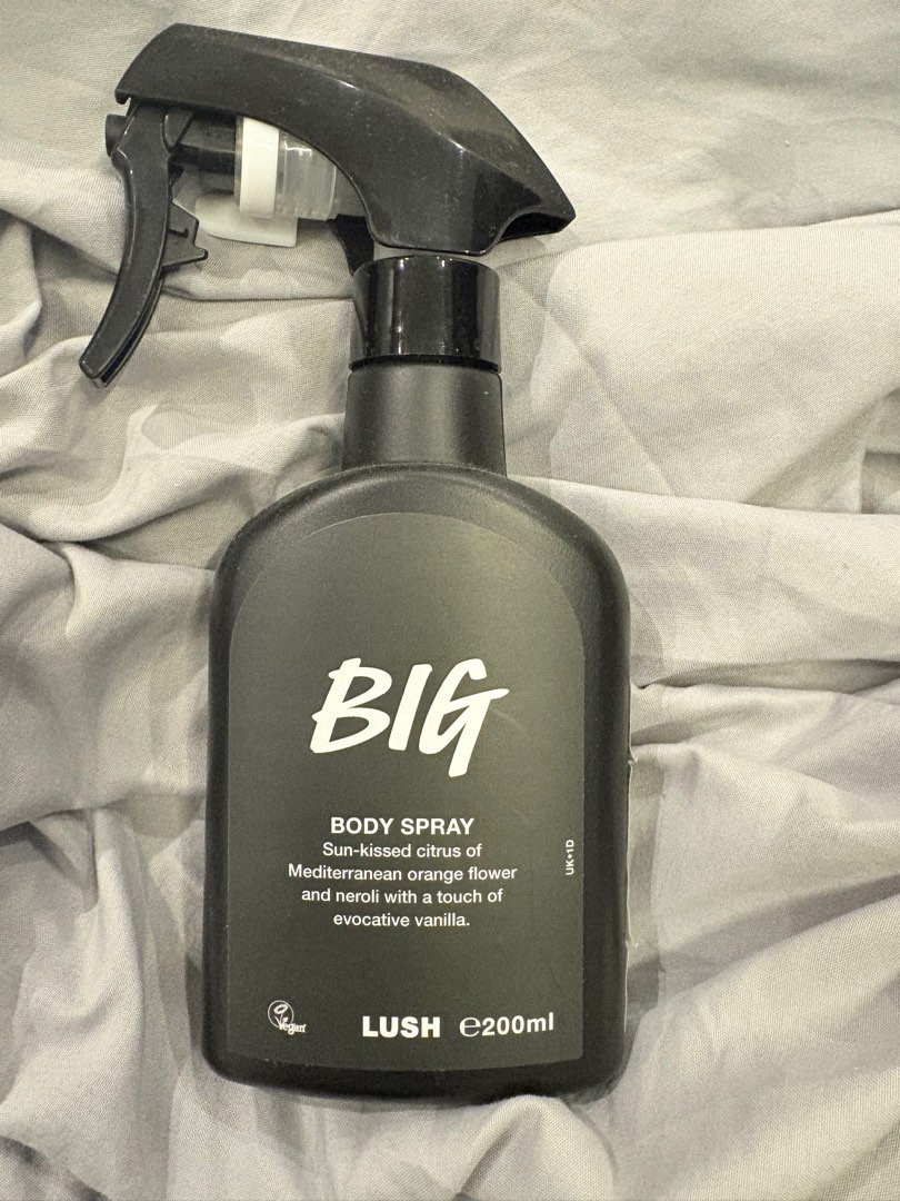 LUSH BIG BODY SPRAY, Beauty & Personal Care, Fragrance & Deodorants on ...