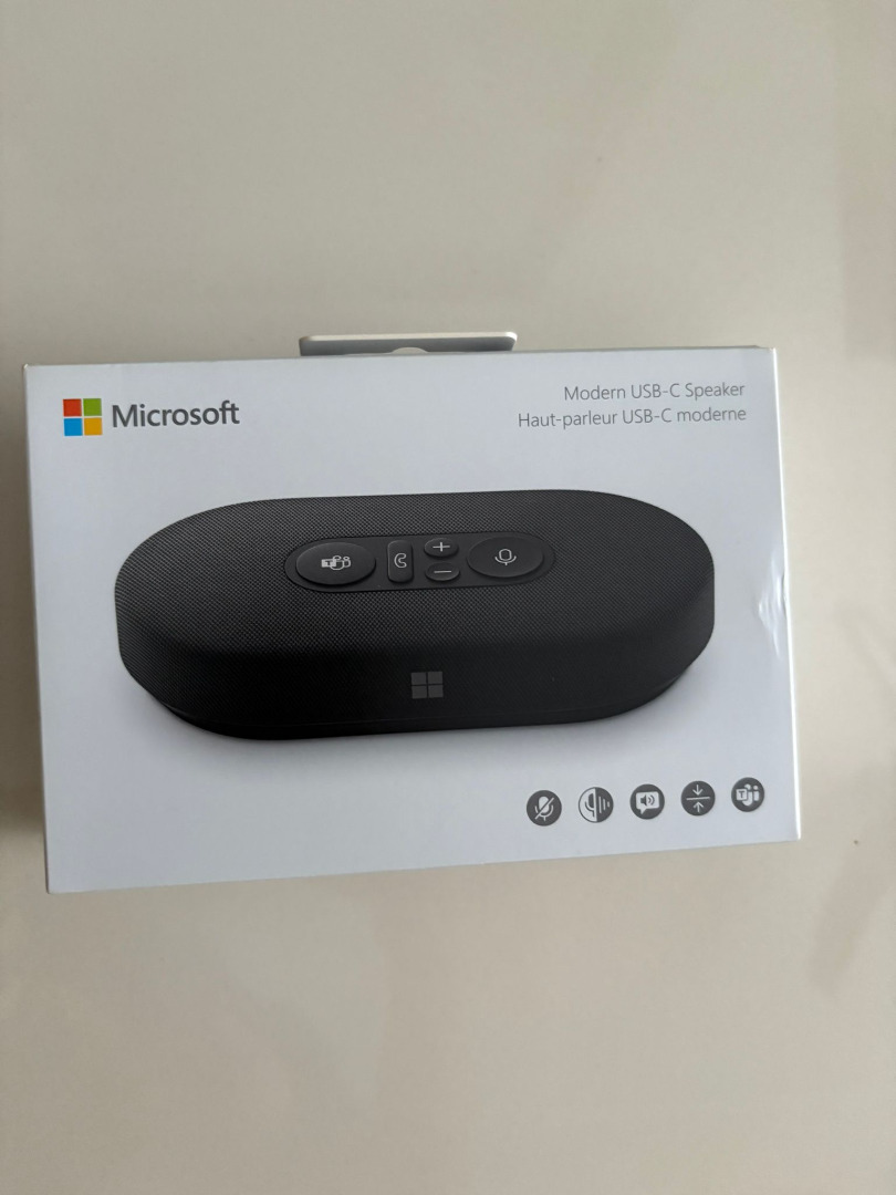 Microsoft USB C speaker, Audio, Microphones on Carousell