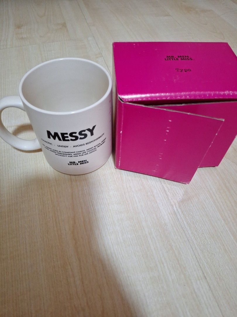 Mr Men Little Miss Cup, Furniture & Home Living, Kitchenware ...