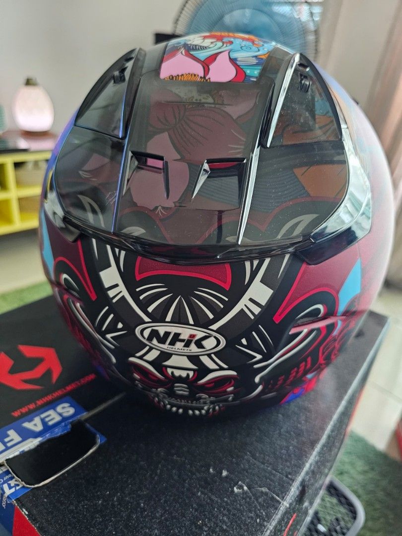 NHK KOI FISH X SAMURAI HELMET, Everything Else, Others on Carousell