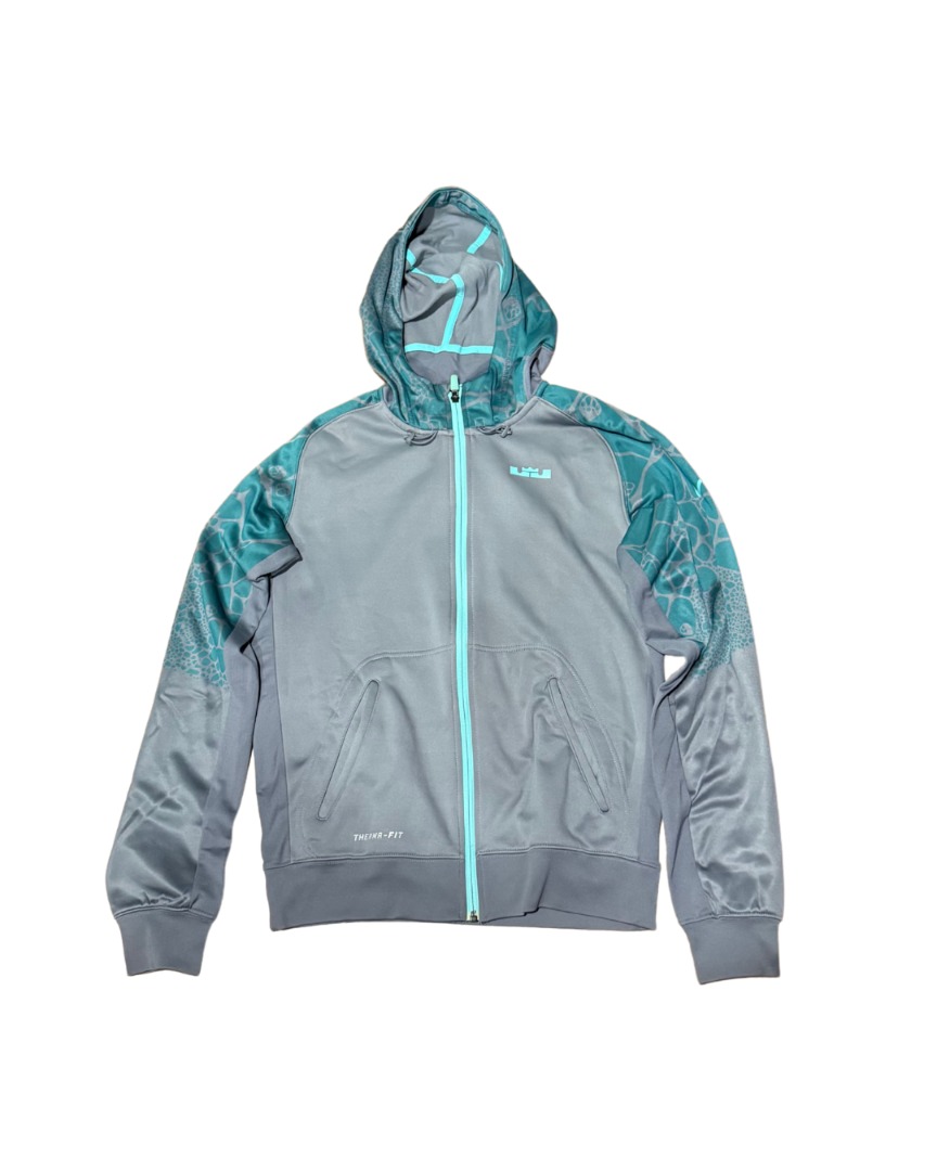 Nike Therma Fit Lebron James Long Sleeve Full Zip Hooded Jacket Small ...