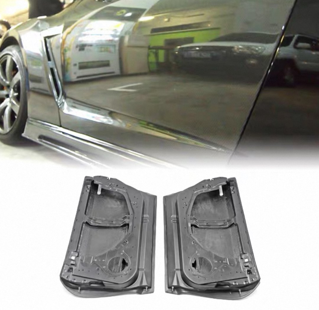 NISSAN R35 GTR OEM Style Genuine Carbon Fiber Doors (PAIR), Car ...