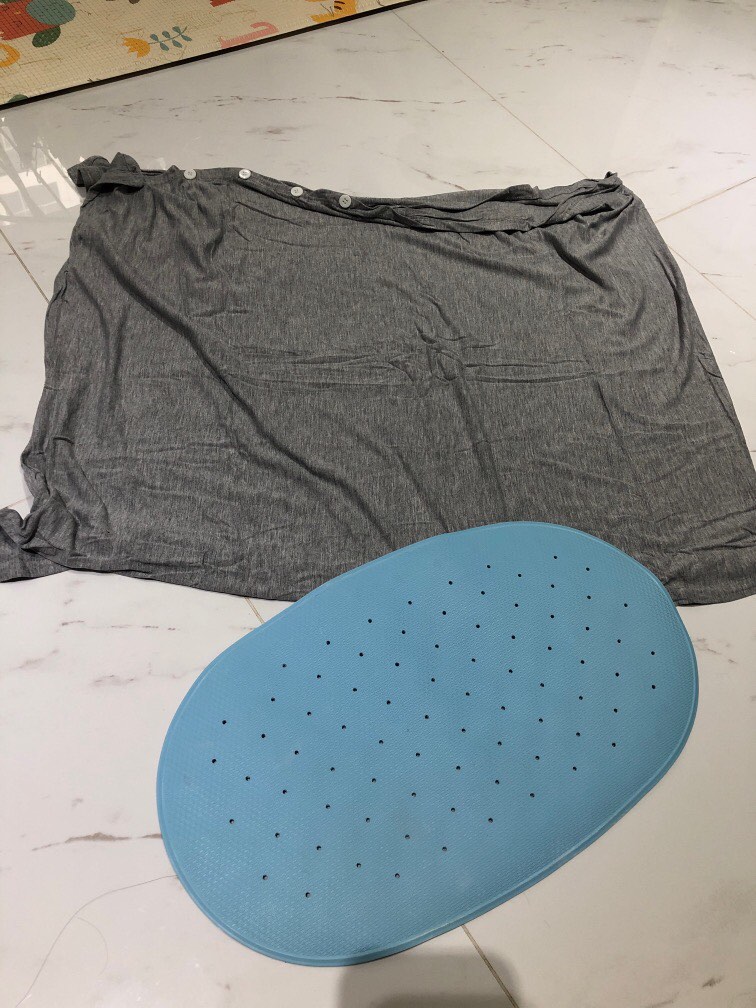 Nursing cover and small Bath Mat, Babies & Kids, Bathing & Changing ...
