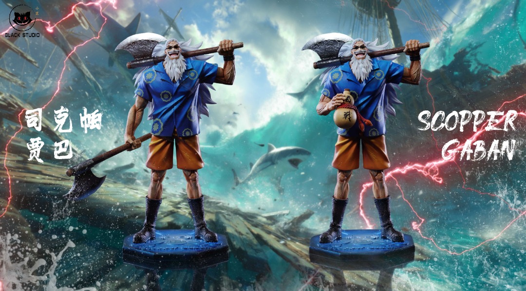 One Piece | Scopper Gaban | Black Studio | 【FREE Shipping - PO】GK ...