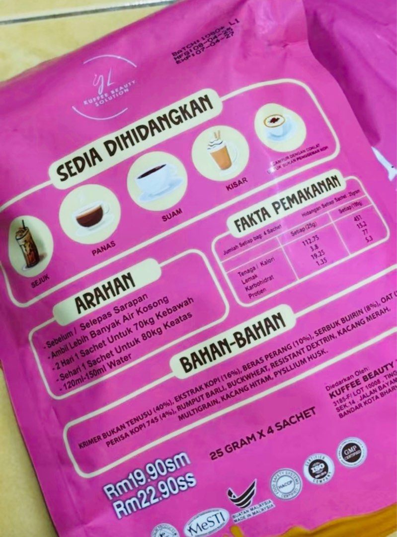 Original kuffee, Food & Drinks, Other Food & Drinks on Carousell