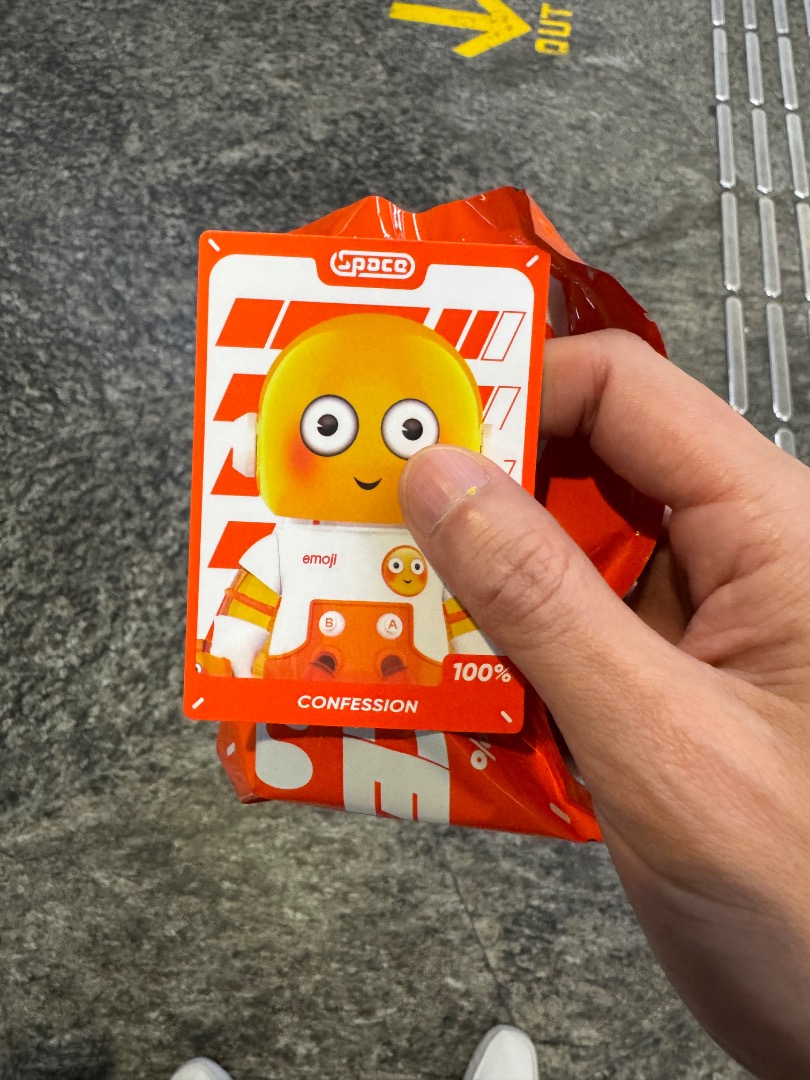 Popmart Emoji Confession for sale or trade, Hobbies & Toys, Toys ...