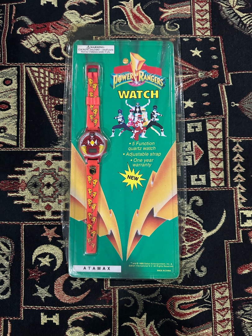 POWER RANGERS MMPR WATCH ATAMAX, Everything Else, Others on Carousell