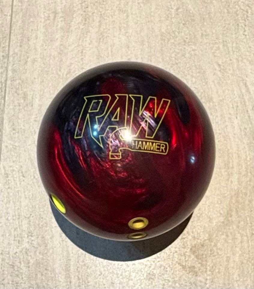 Raw Hybrid Hammer (Reactive Ball) 10 lbs bowling ball, Sports Equipment ...