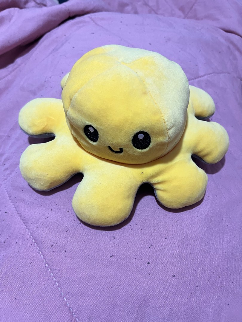 Reversible Squid Plushie, Hobbies & Toys, Toys & Games on Carousell