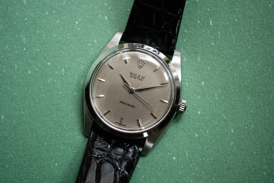Rolex Oyster Precision 6424 Big Oyster 36mm No Lume 1225 Movement ...