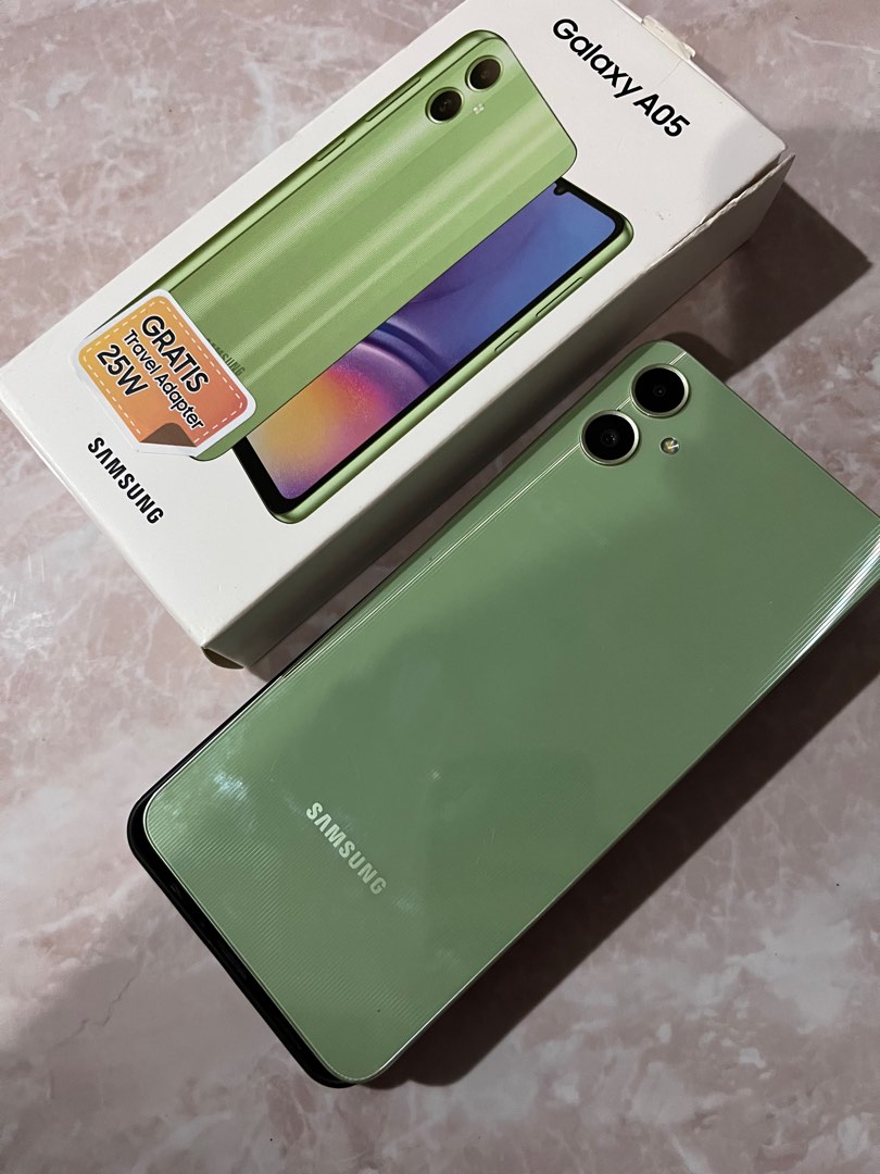 Samsung Galaxy A05 - Light Green 4GB / 64GB, Telepon Seluler & Tablet ...