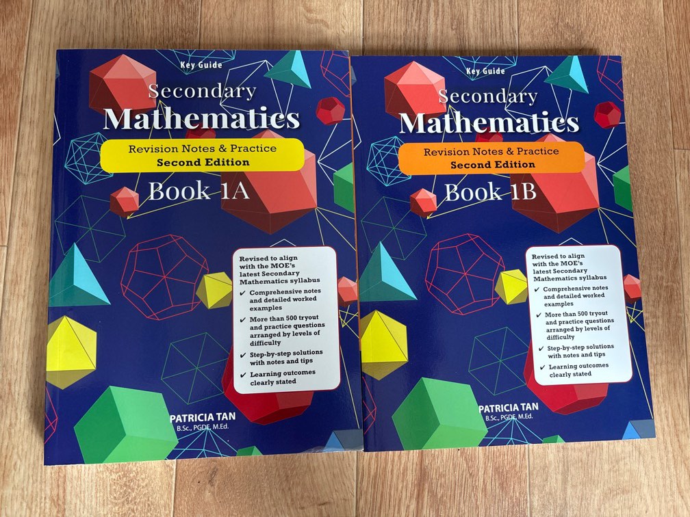 Secondary Mathematics Books 1A and 1B, Hobbies & Toys, Books ...