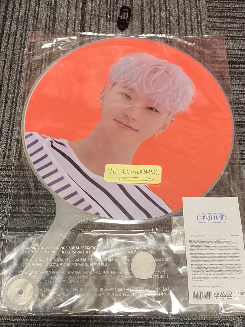 Seventeen Svt Hoshi Kwon Soonyoung 2021 CL Fanmeeting Caratland Picket ...