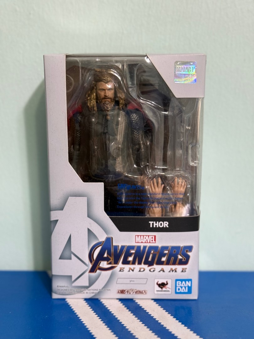 S.H.Figuarts endgame fat Thor avengers 1/12 marvel figure, Hobbies ...