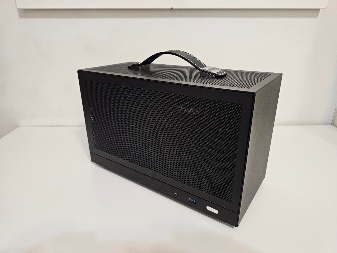 Shiny Snake S400 V2 ITX Portable Case + PCIe 4.0 Riser Cable, Computers ...