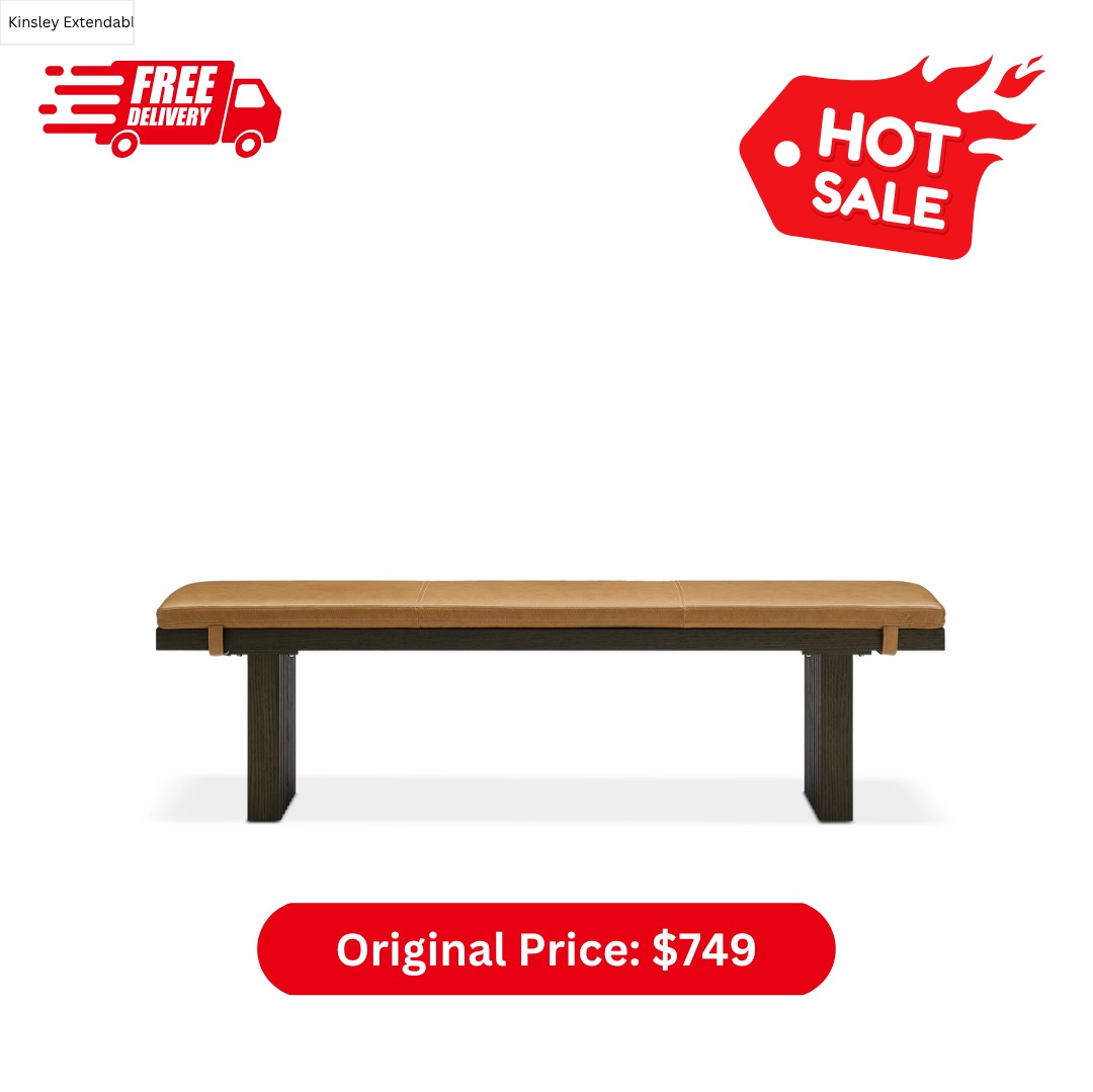 Sloane Dining Bench, 180cm with Cushion, Furniture & Home Living ...