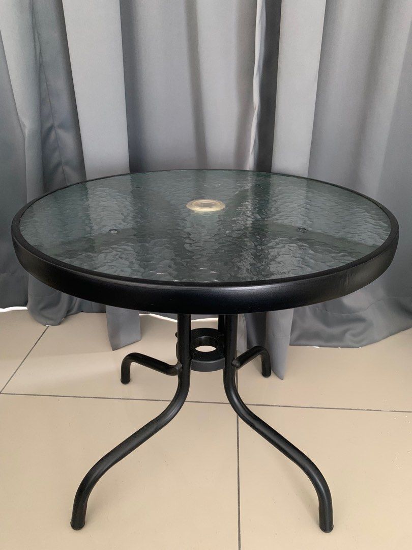 SSF Outdoor Table Meja Bulat, Furniture & Home Living, Furniture ...