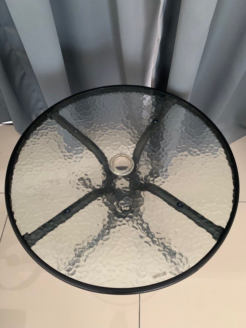 SSF Outdoor Table Meja Bulat, Furniture & Home Living, Furniture ...