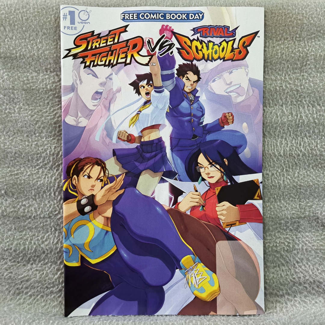 Street Fighter vs Rival Schools #0 FCBD (One-Shot Udon Entertainment IP ...