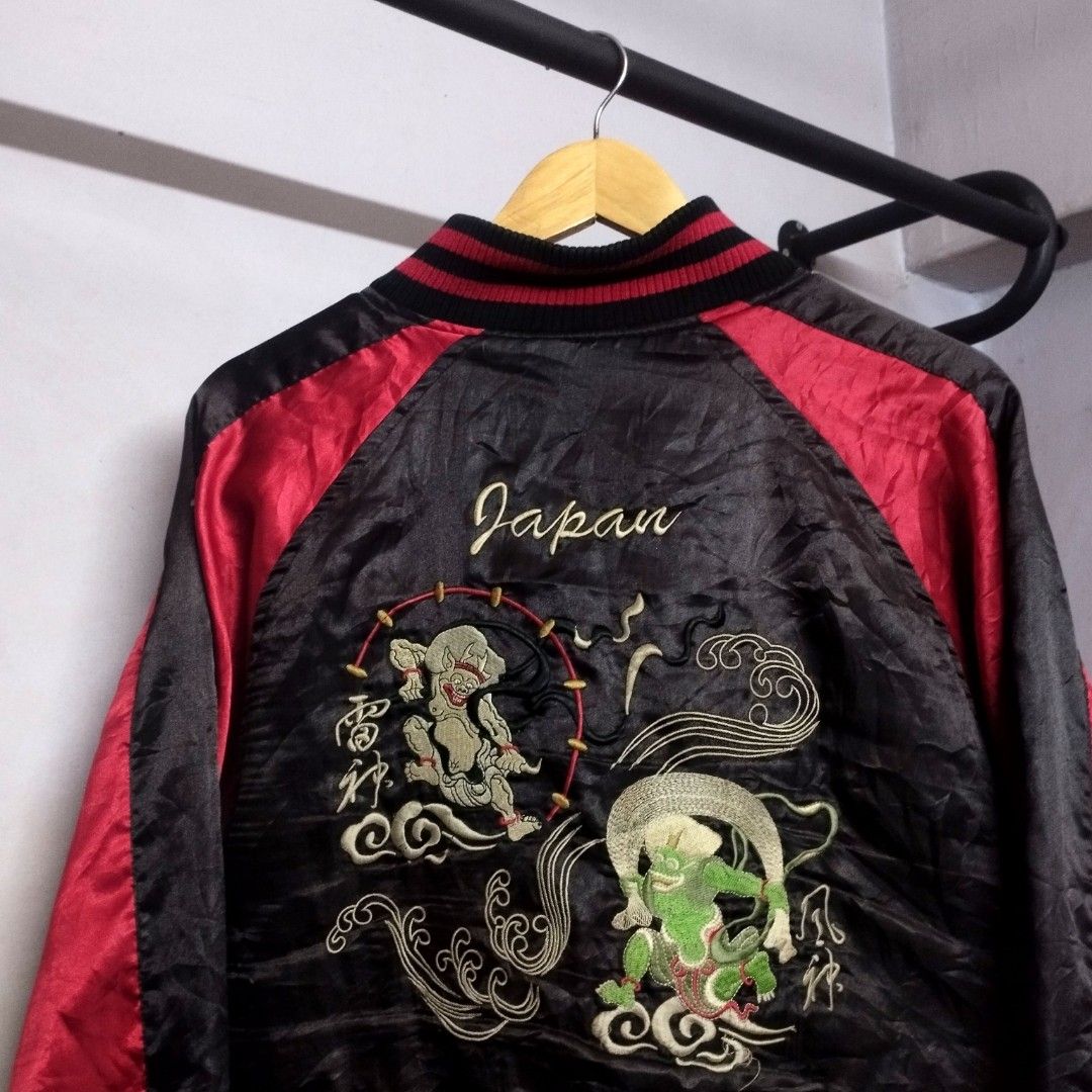 Sukajan Fujin Raijin, Men's Fashion, Coats, Jackets and Outerwear on ...