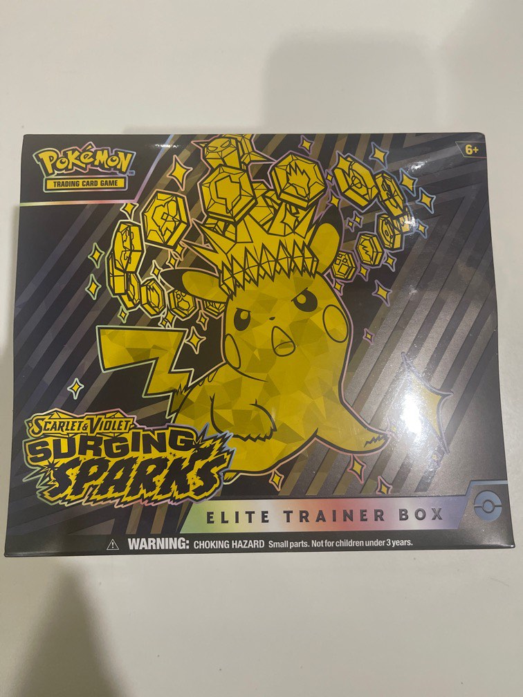 Surging Sparks Etb | Pokemon Trading Card Game, Hobbies & Toys, Toys ...