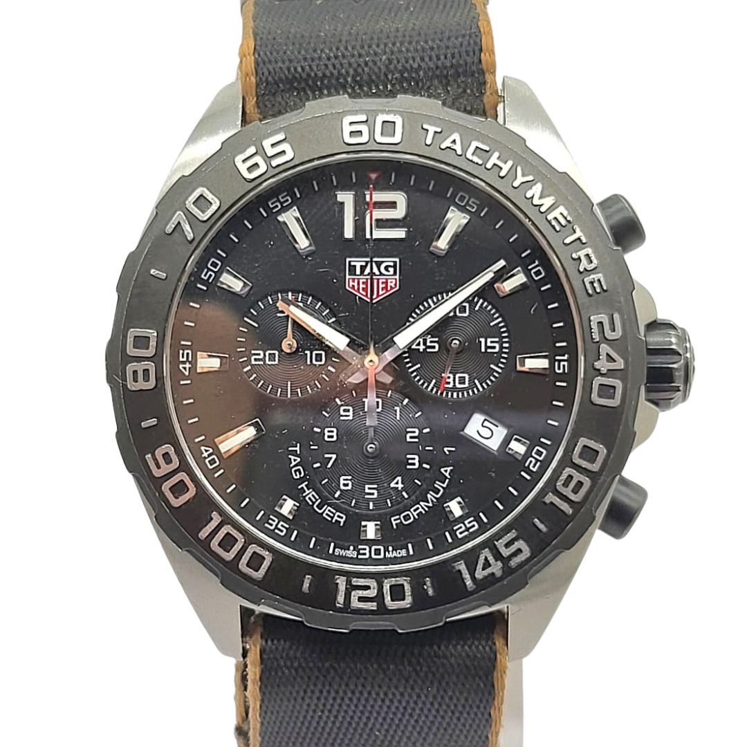 Tag Heuer Formula One CAZ.1010 Quartz Chronograph Watch 43mm, Luxury ...