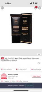 The Pastel Shop Tinted Sunscreen, Beauty & Personal Care, Face, Face ...