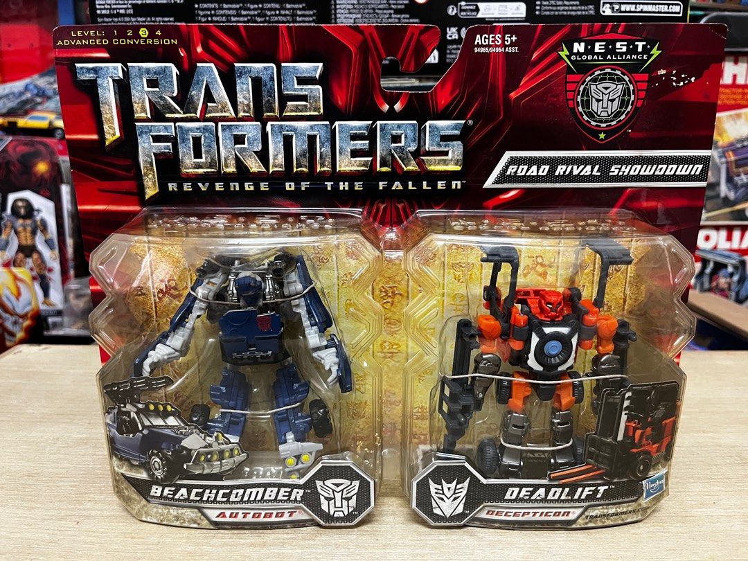 TRANSFORMERS: ROTF/ ROAD RIVAL SHOWDOWN BEACHCOMBER VS DEADLIFT (Hasbro ...
