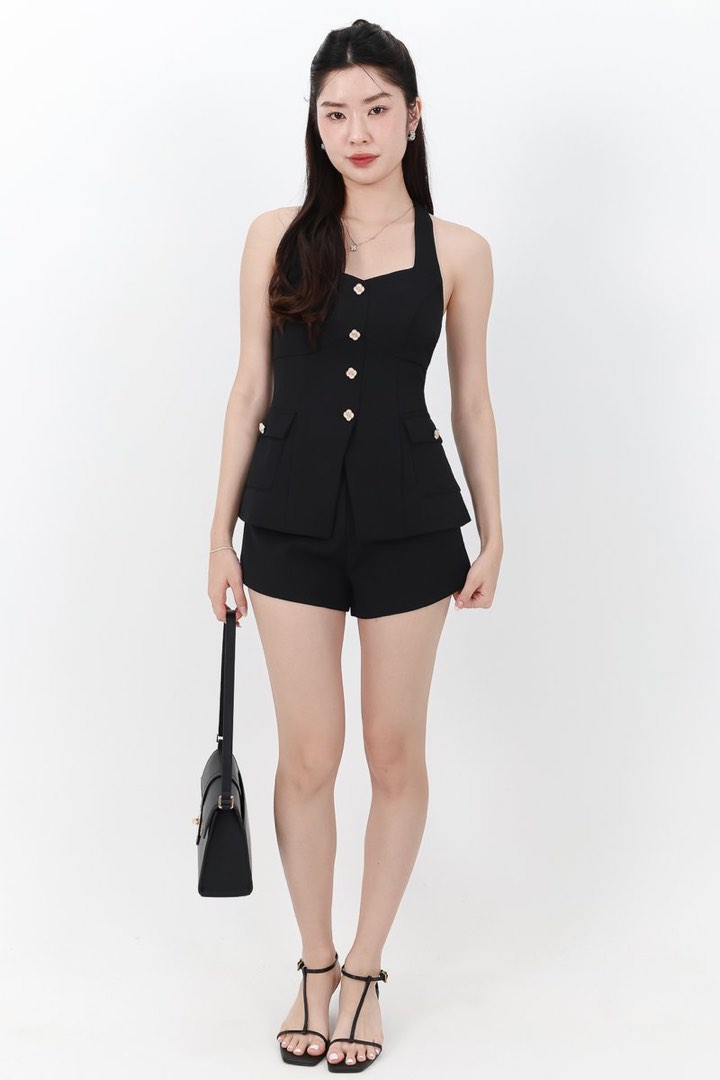 TSS CLEEF CO-ORD SET IN BLACK, Women's Fashion, Dresses & Sets, Sets or ...