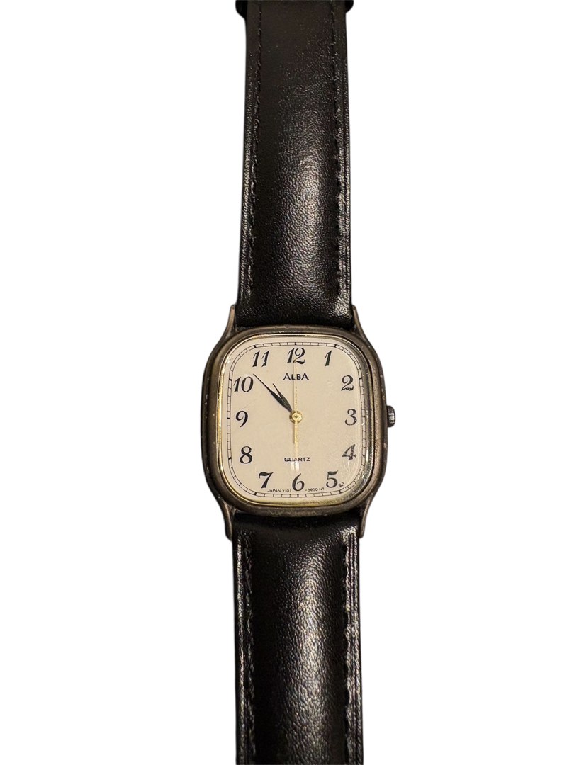 vintage alba tank watch analog, Men's Fashion, Watches & Accessories ...