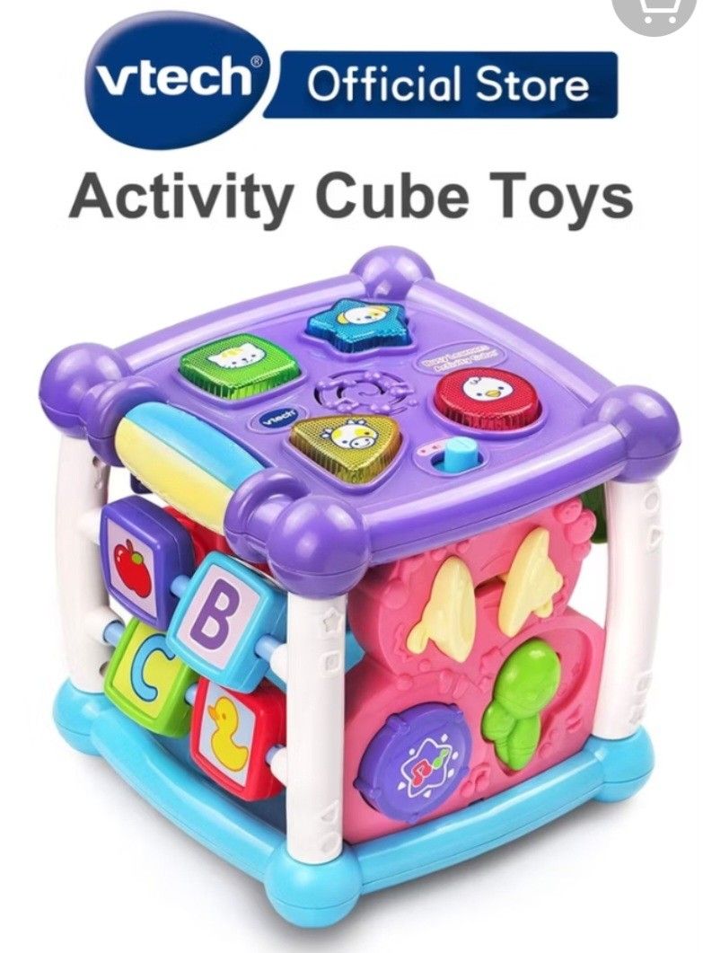 Vtech activity cube, Babies & Kids, Infant Playtime on Carousell