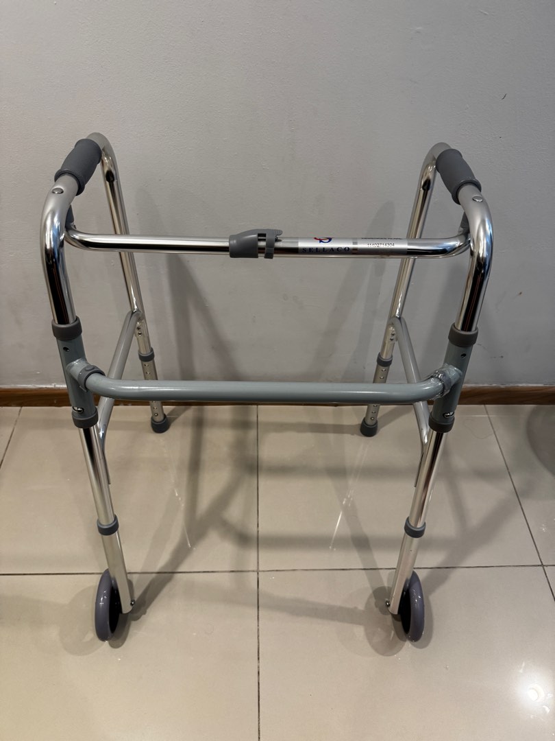 WALKER LANSIA RODA / WALKER LANSIA STANDAR TANPA RODA / TONGKAT JALAN ...