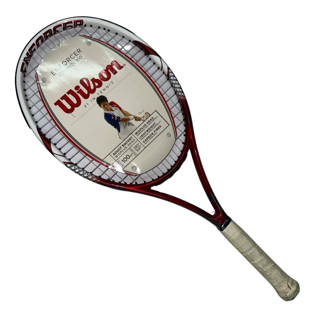 WILSON RECREATIONAL ENFORCER CONTROL TENNIS RACKET, Sports Equipment ...