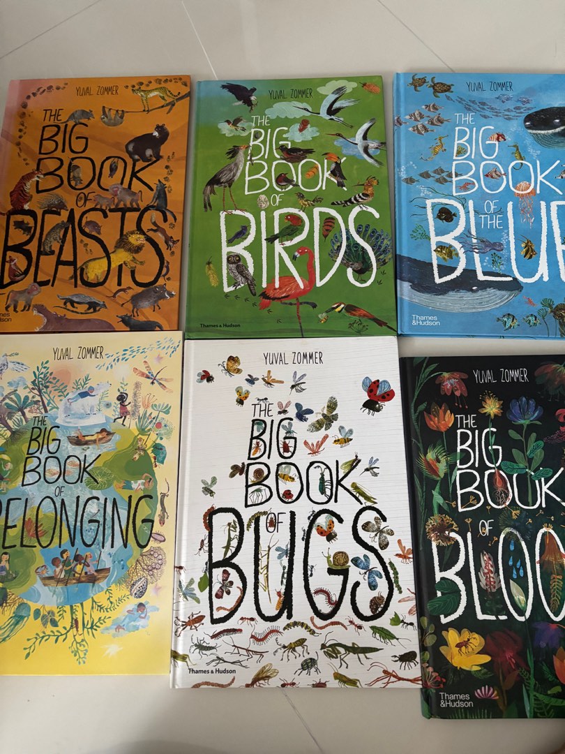 Yuval Zommer - The Big Book of Bugs/Blooms/Blue/Birds/Beasts/Belonging ...