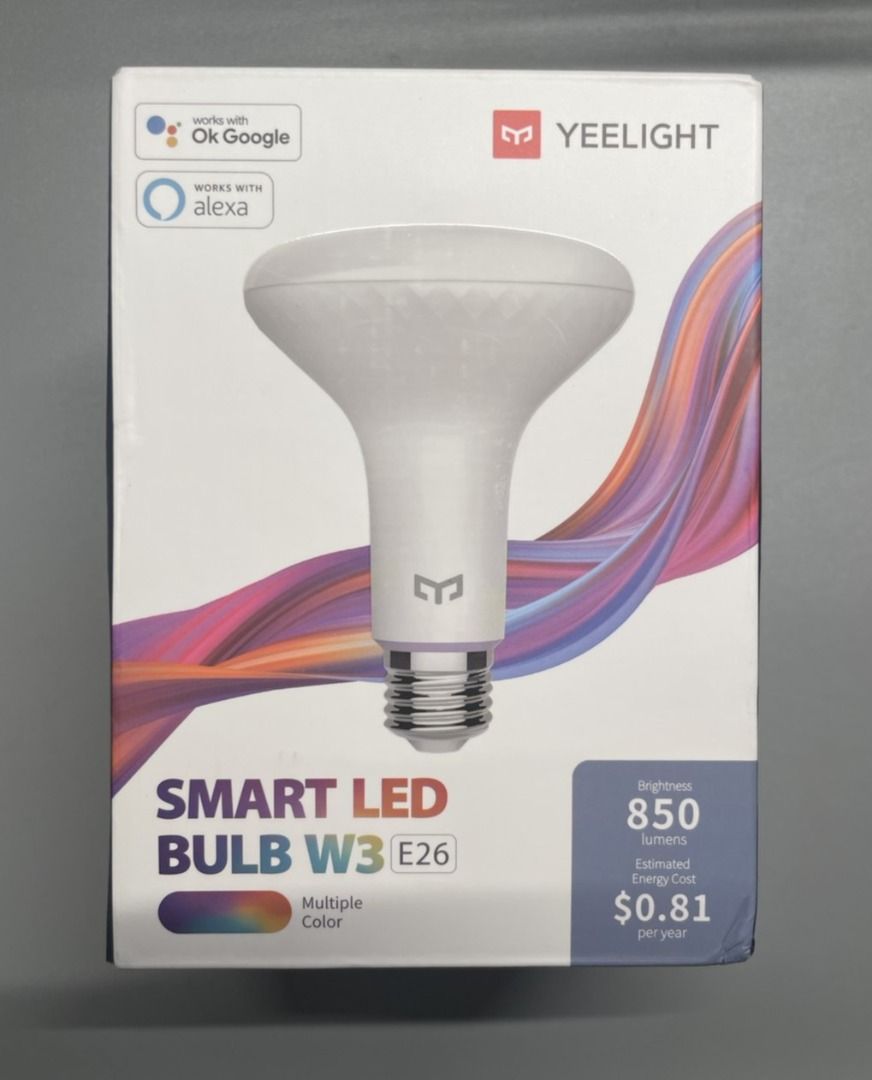 米家 智慧燈泡 Yeelight W3 蘑菇型 彩光版 台陸米家通用 易來 電燈 小米 E27 寬電壓 LED Razer Chroma, 家具及居家用品, 燈飾及風扇, 燈飾在旋轉拍賣